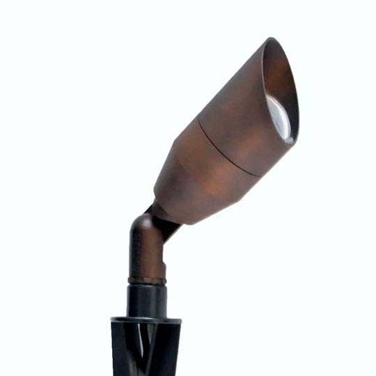 12V 3W LED Brass Bullet Light for LED in Acid Rust and Acid Verde