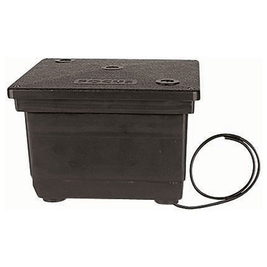 4.5"x 5.5"/7"x 9" Round Direct Burial Junction Box, 1/2" Thread & Cap