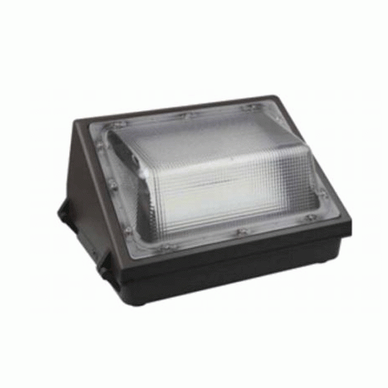 Modern LED Wallpack 5000K 75W/100W/150W in Bronze from LED Spot