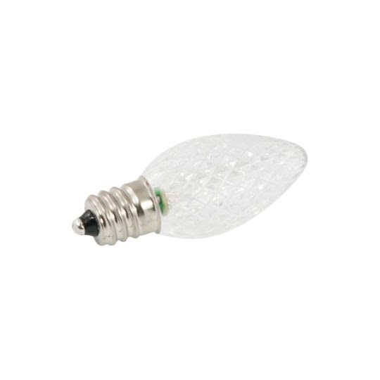 Custom 25-Pack of Pure White C7 LED Bulbs Compatible with C7 String ...