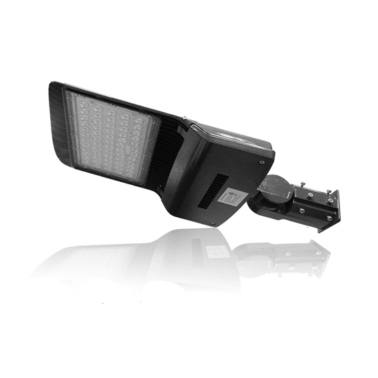 150W LED Double 15’ Round Pole Kit for Commercial Lots – LED Spot