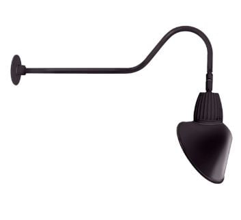 120-277V 11”/15” 13 Watt LED Gooseneck w/ Flood, Spot Reflector