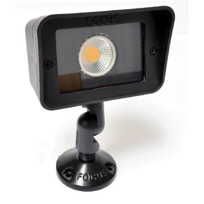 Low Voltage LED MR16 Rectangle Flood Light w/Mounting Stake for Signs