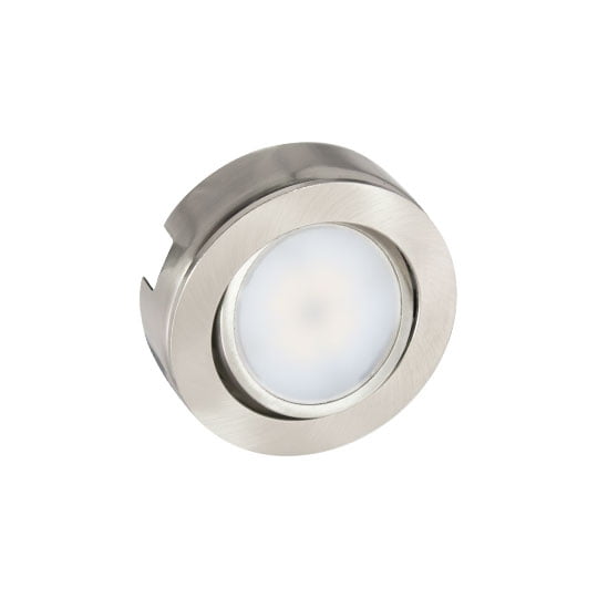 Residential 6-Case LED MVP Puck Light w/30 Degree Swivel in 3 Colors