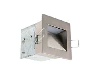 White, Bronze, Stainless Steel 120V LED Inner Square w/Junction Box