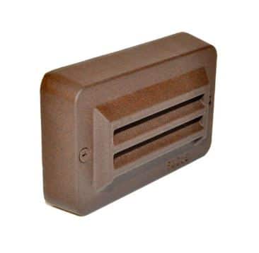 12V LED Box Step Light w/Acrylic Lens in Acid Verde, White, Camel Tone