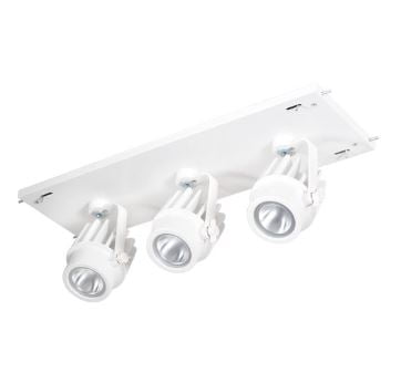 Durable 12W Triple Head Recessed 2700K-4000K LED Light